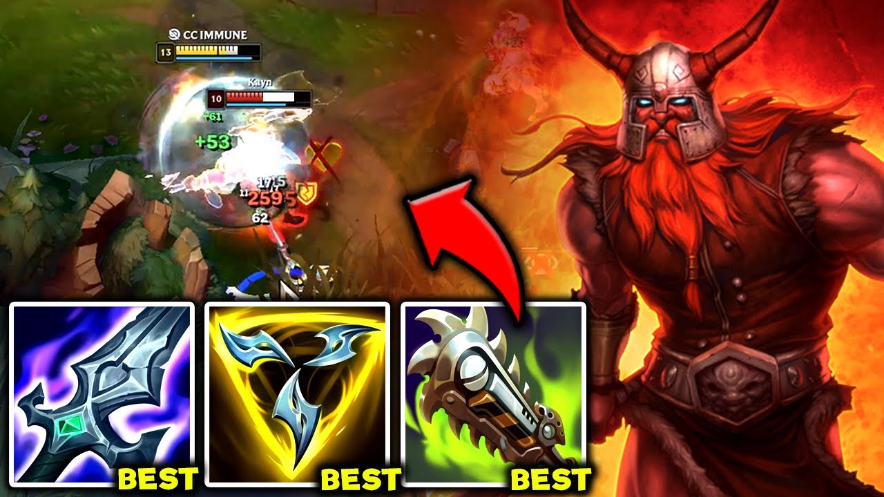 OLAF TOP 100% COUNTERS THE NEW META TOPLANERS! - S12 OLAF TOP GAMEPLAY ...