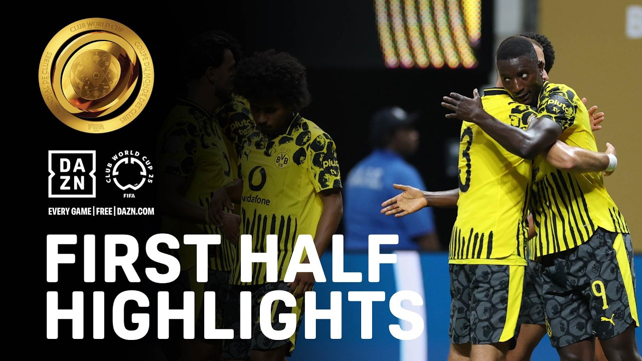 Guirassy Goals Give Dortmund Early Lead vs. Monterrey | FIFA Club World ...