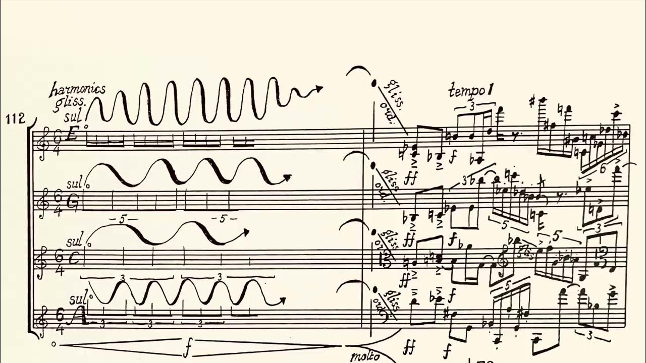 Edward Top - String Quartet #1, Score - YouTube