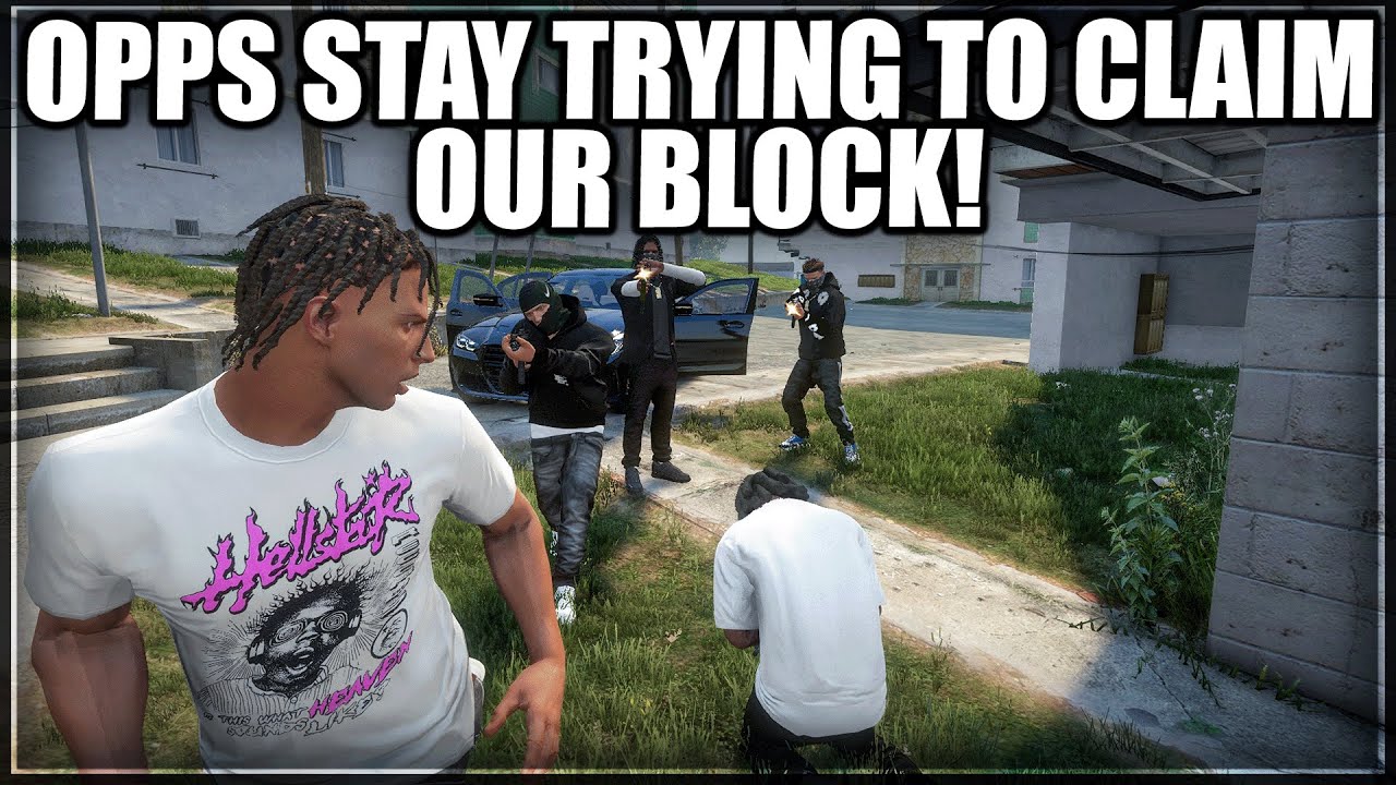 Opps Stay Trying To Claim Our Block! | GTA RP | GWRP WHITELIST - YouTube
