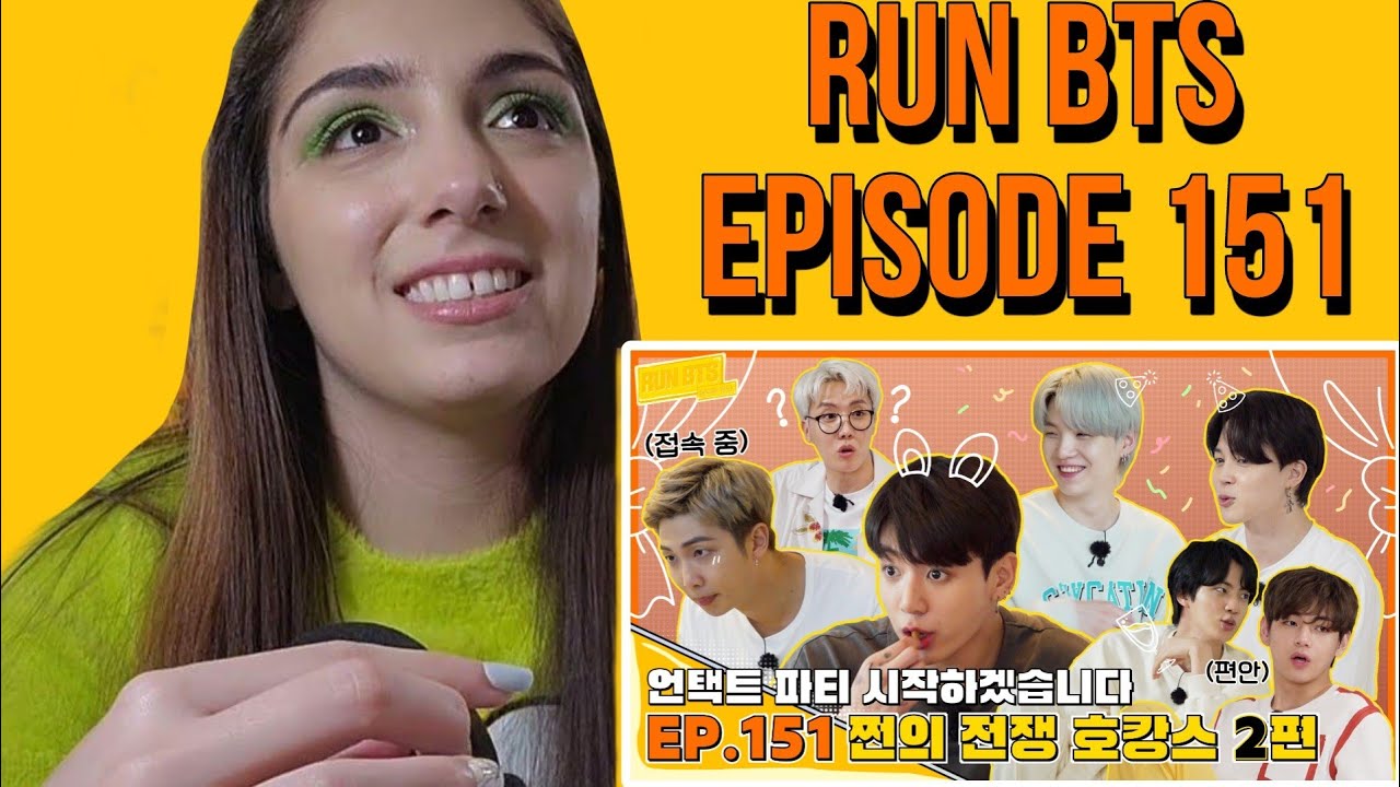 RUN BTS EP.151 | BTS REACTION - YouTube