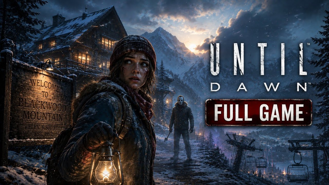 Until Dawn • FULL GAME ⁴ᴷ⁶⁰ Walkthrough - No Comentary - YouTube