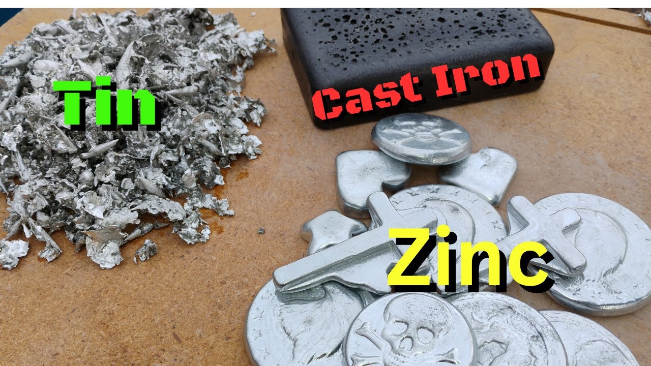 Having Fun - Melting - Cast Iron - Zinc - Tin - ASMR - #fails #castiron ...