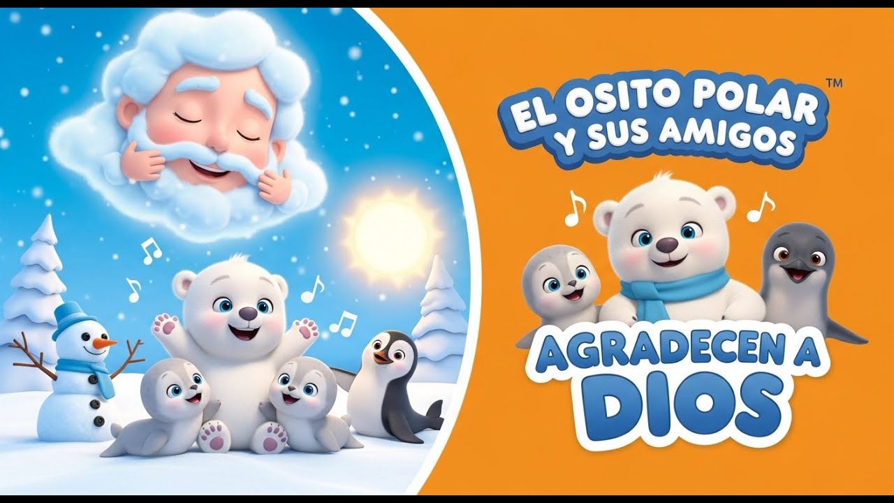 Mundo Canta Canta: El Osito Polar y Sus Amigos Agradecen a Dios ️🐻 ...