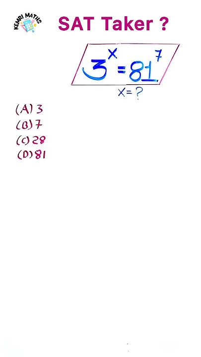 One More SAT Question for “NEXT SAT” 2025 || How to Solve Tricky ...