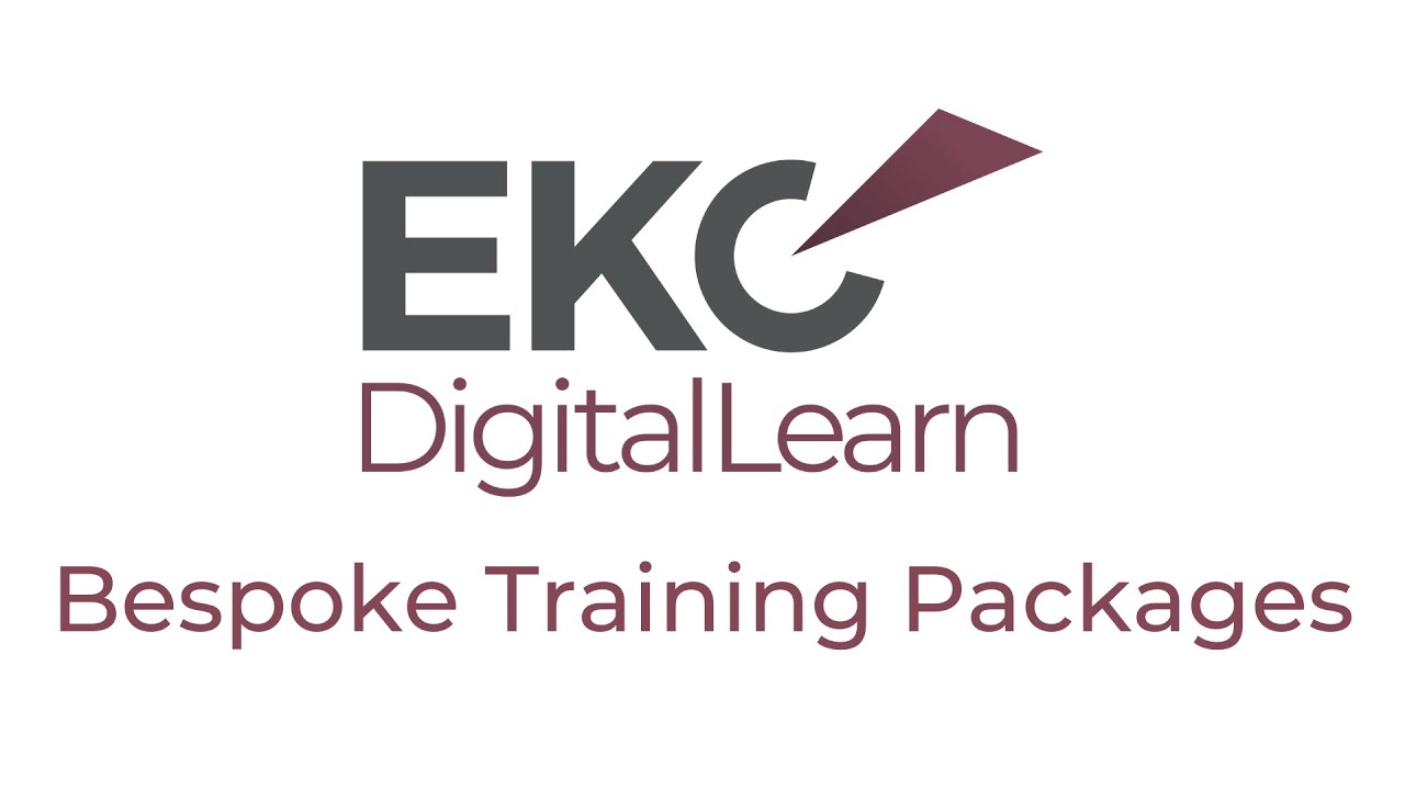 EKC DigitalLearn Bespoke Training Packages - YouTube