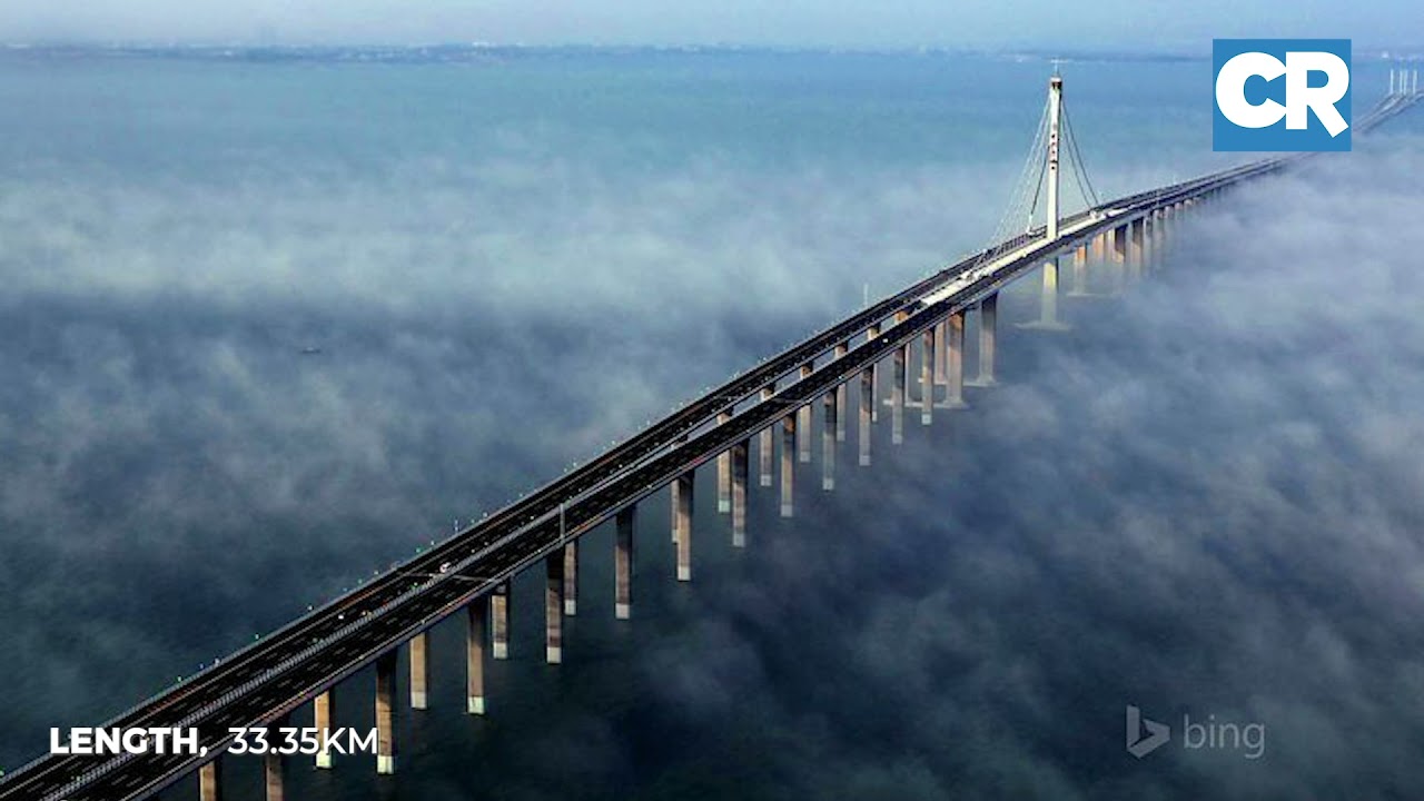 15 Longest Bridges in the world - YouTube