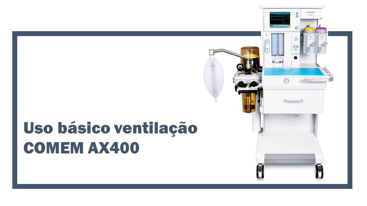 Uso básico na ventilação - Comen AX400 - YouTube