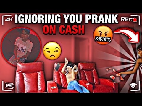 IGNORING YOU PRANK ON CASH (YALL WONT BELIVE WHAT HE DID)