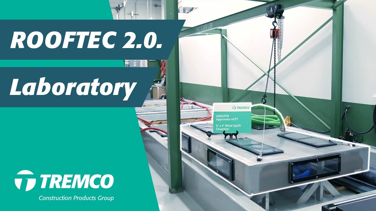 Tremco's RoofTec 2.0 Laboratory - YouTube