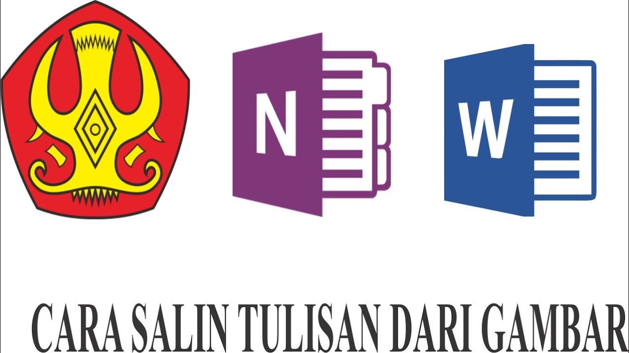 Cara Salin Text dari Gambar ke Microsoft Word #untad - YouTube