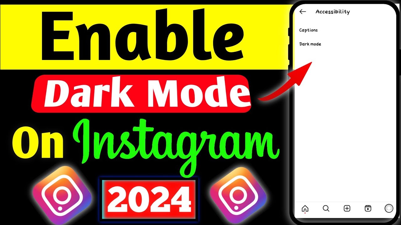How to enable dark mode on Instagram | Instagram dark mode kaise enable ...
