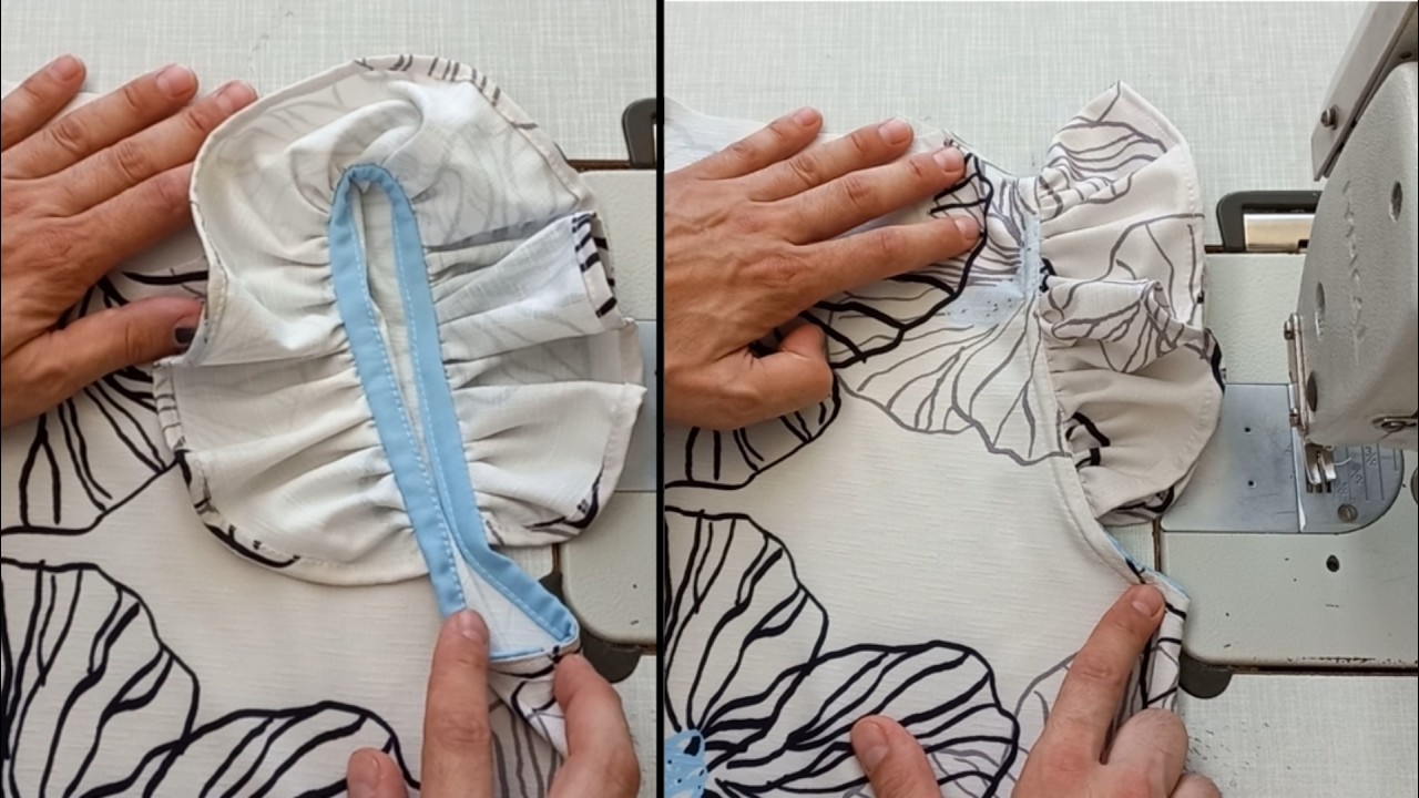 The best way to sew the sleeve bias with the armpit. Sewing tips for ...