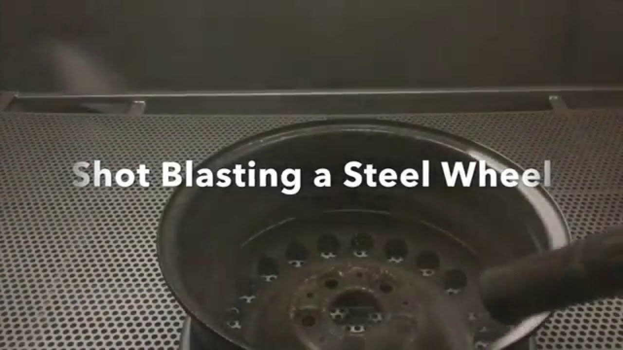 Shot Blasting Steel Wheel - YouTube