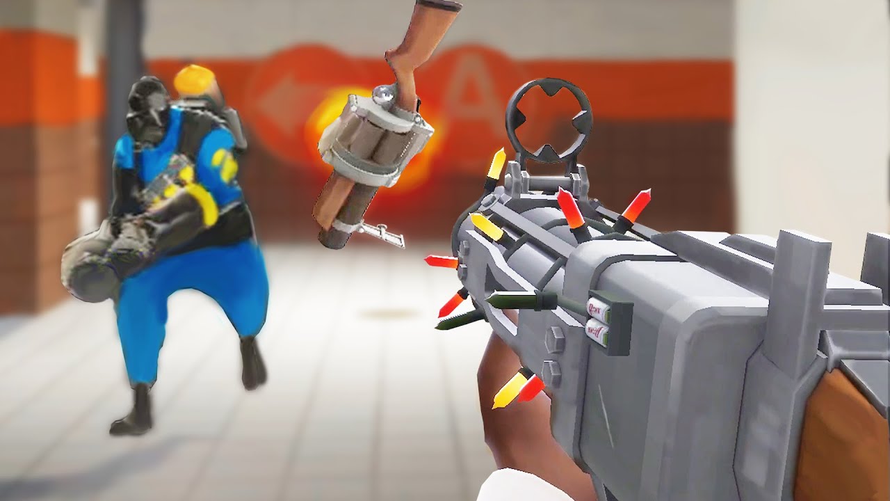 TF2 demoman the grenade launcher launcher - YouTube