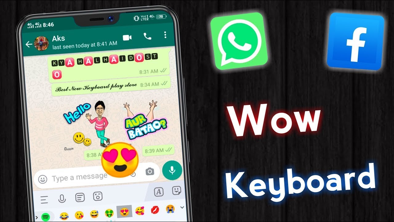 Babble Keyboard Feature | Sticker | Chating Font Change | Tech Vayu ...