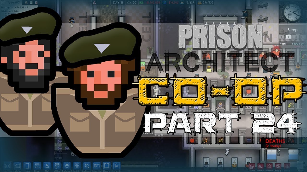 Mark "The Morris" Morris - Prison Architect Coop - Let's Play - YouTube