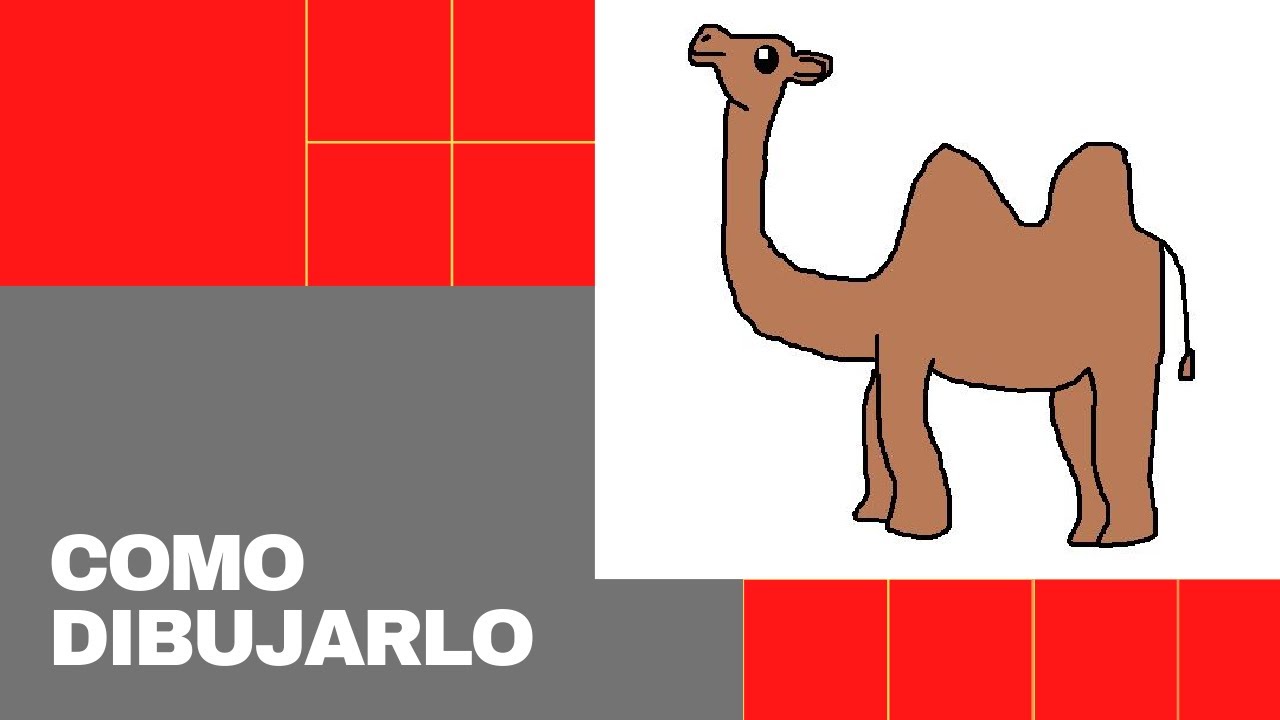 Como dibujar un CAMELLO facil / How to draw a CAMEL easy - YouTube