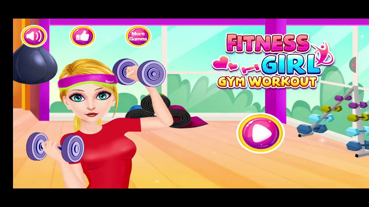 Gym Workout Games for Girls. New episode. And part one. Departure. And ...
