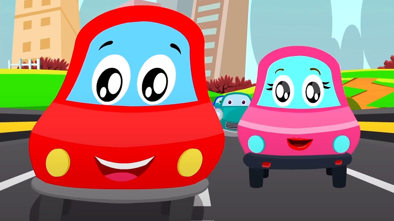 Lets Drive On, Little Red Car and Cartoon Videos by Comic Toon Town ...