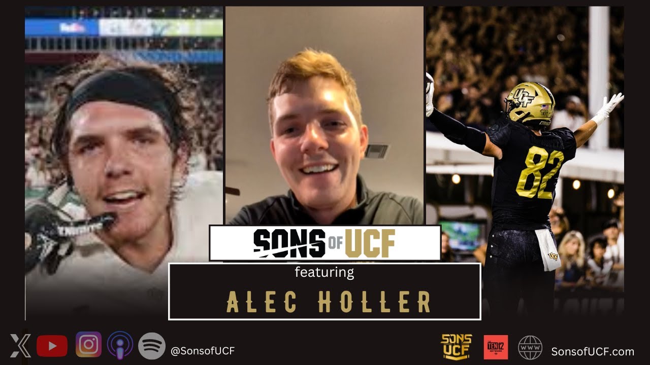 Sons of UCF Podcast Interview - UCF Football TE Alec Holler - YouTube