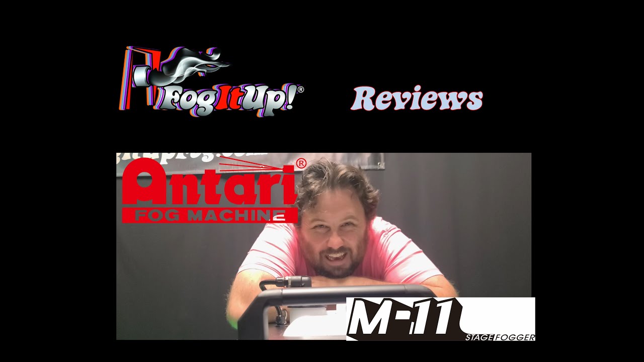 Fog It Up! Reviews the Antari M-11. Best Fog Machine on the market ...