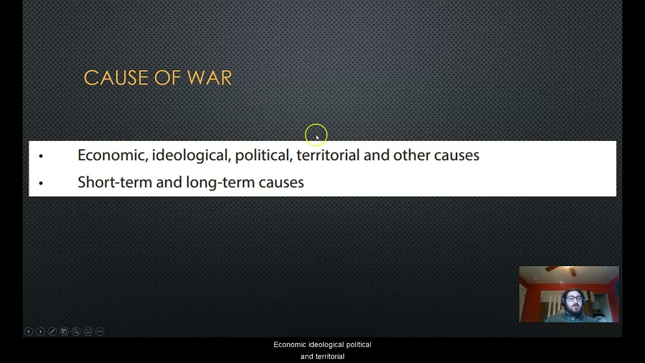 Introduction into Topic 11 Cause and Effects of 20th Century War - YouTube