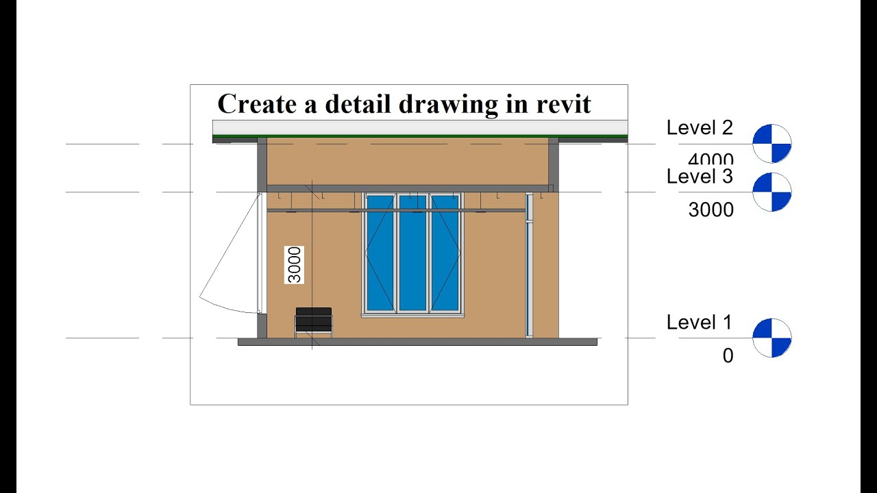 Create a detail drawing in revit - YouTube