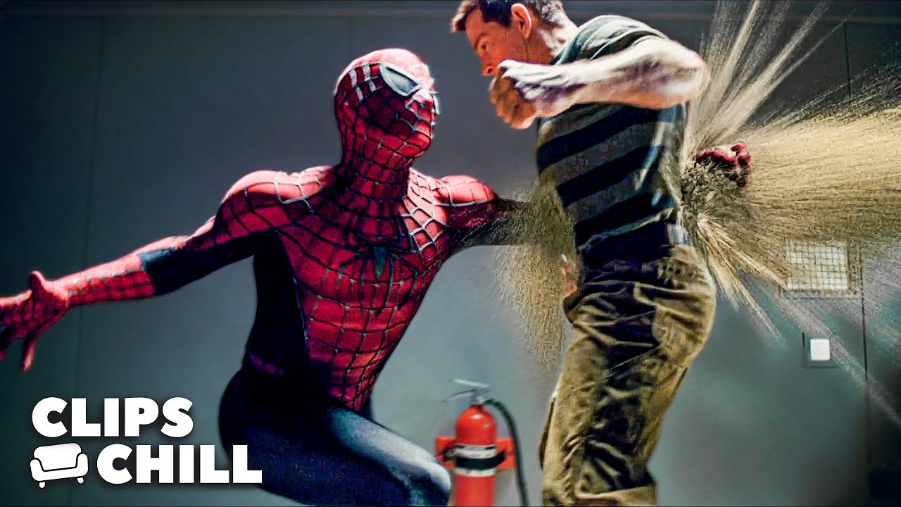 Spider-Man vs Hombre de Arena - Primer Combate | El Hombre Araña 3 ...