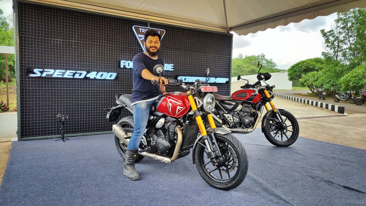 Bajaj Triumph Speed 400 Detailed Walk Around | Specifications and ...