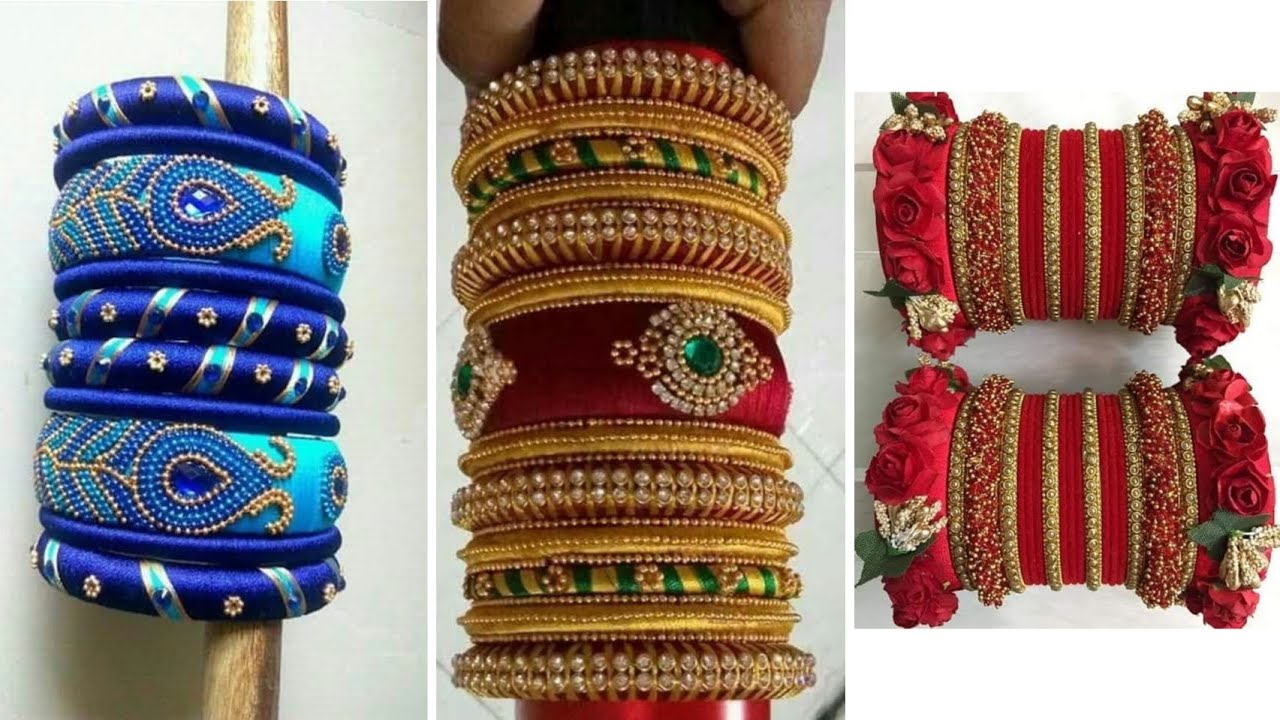 bridal chudi designs/ beautiful bangal designs/ trendy chuda set ...