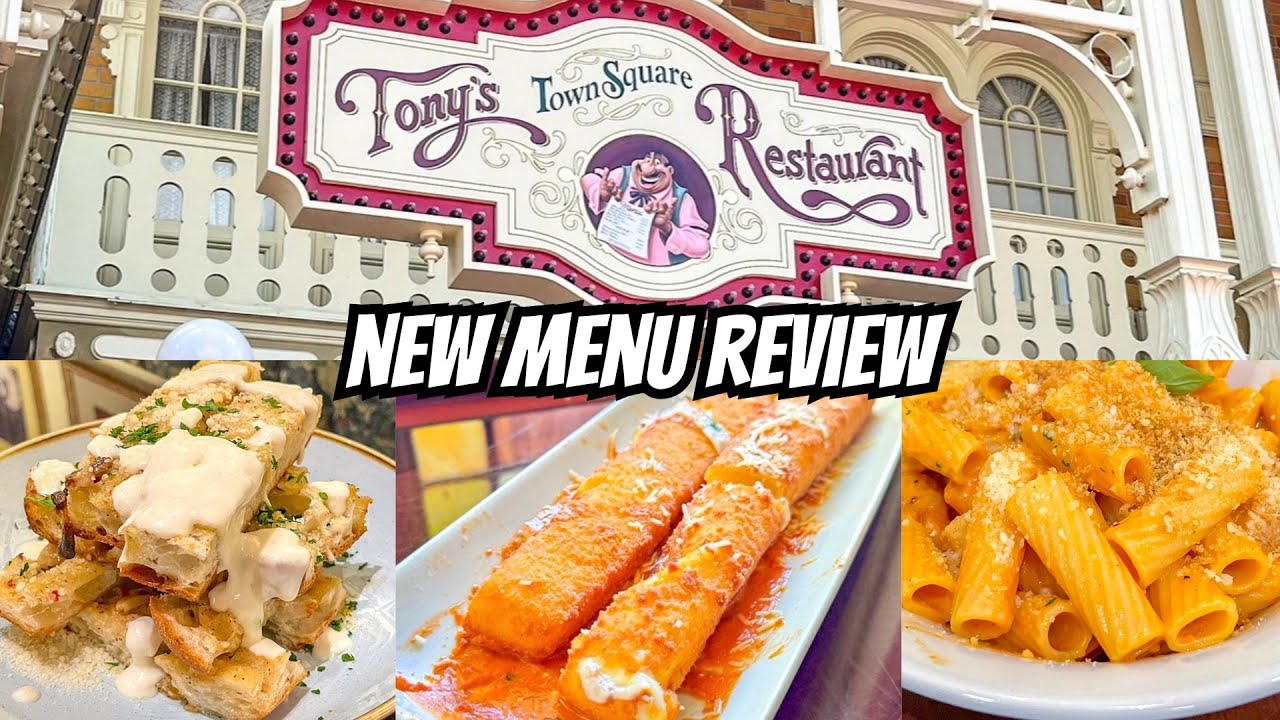 NEW MENU at Tony’s in Magic Kingdom- Foot Long Mozzarella Sticks ...