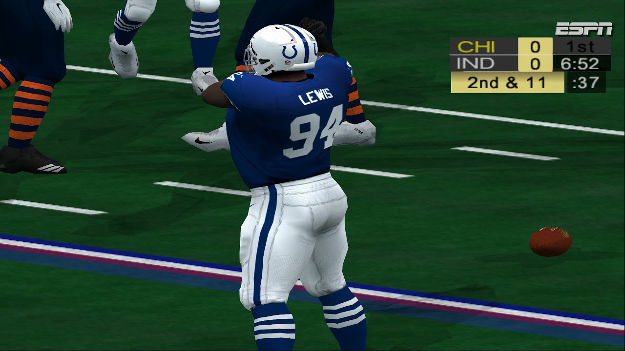NFL 2k5 (2K22 Resurrected) Colts vs Bears Throwbacks - YouTube