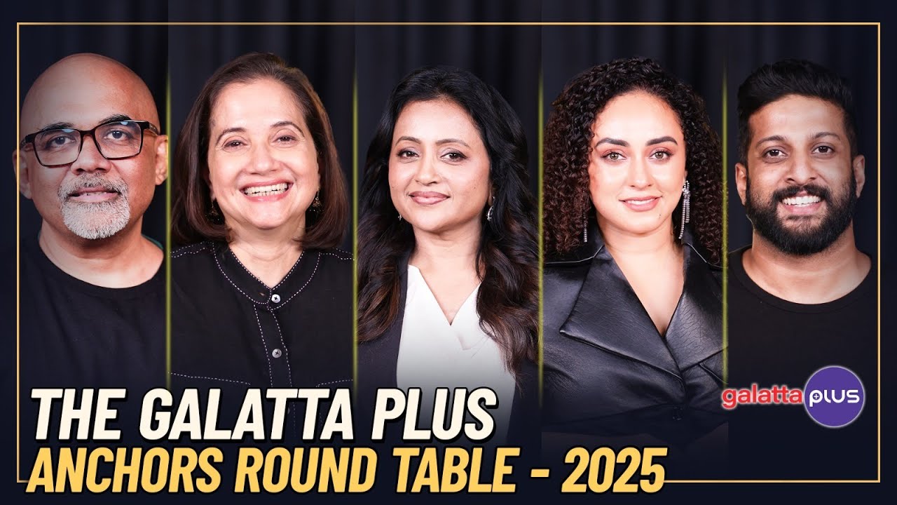 Galatta Plus Anchors Round Table 2025 | Baradwajrangan - YouTube