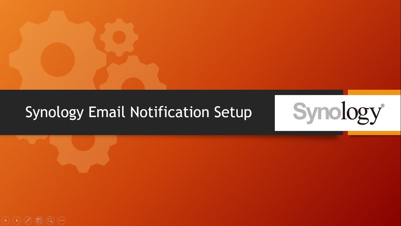 Chapter 8- Steps to Configure Email Notification on Synology DSM - YouTube