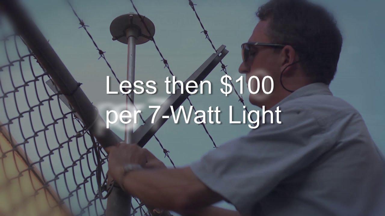CAST Perimeter Fence Lighting - YouTube