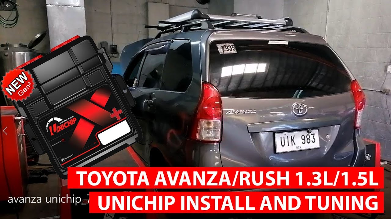 Toyota Avanza/Rush Unichip Installation and Tuning - YouTube