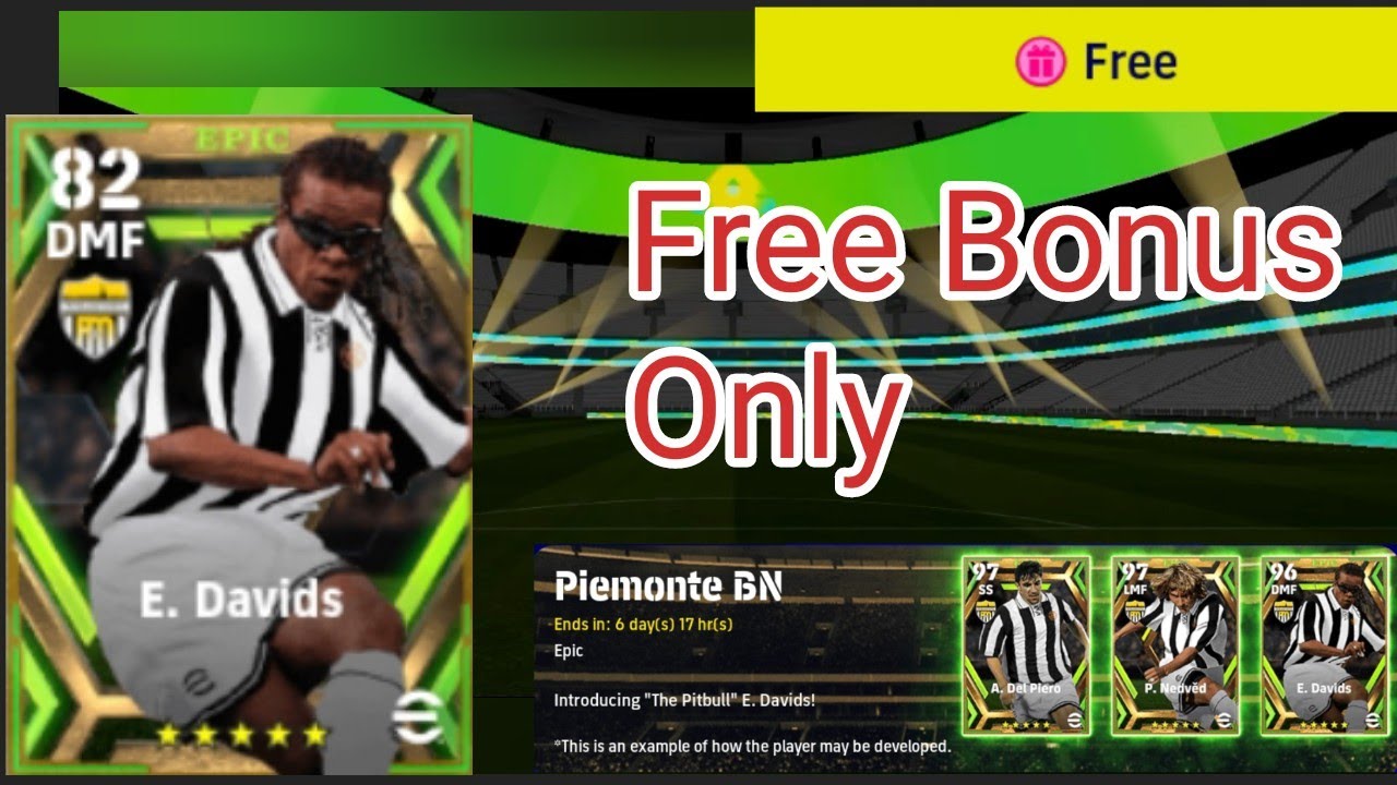 Trick To Get Epic E Davids | P Nedved | A Del Piero - YouTube