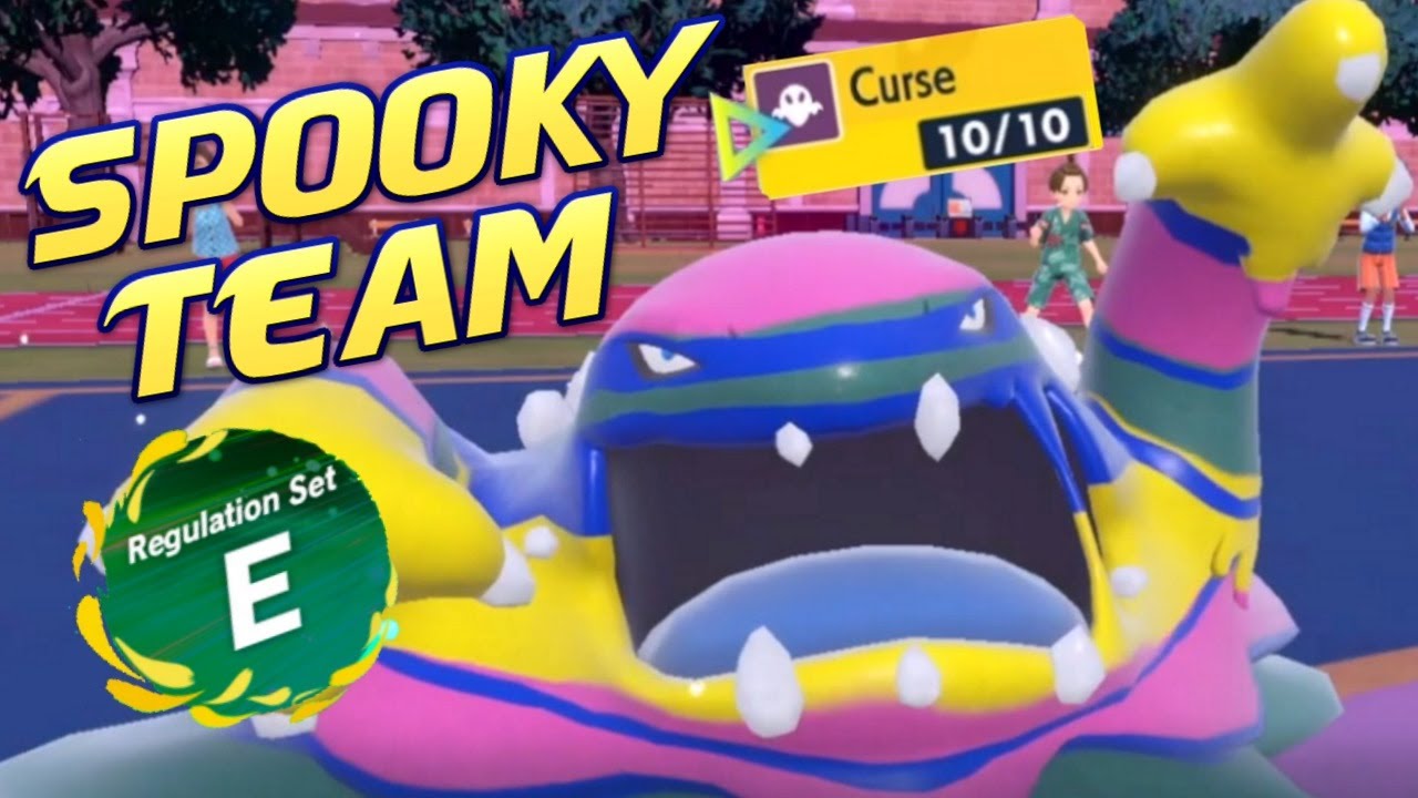 Spooky Theme Team! Pokemon Teal Mask VGC Rental! Scarlet & Violet ...