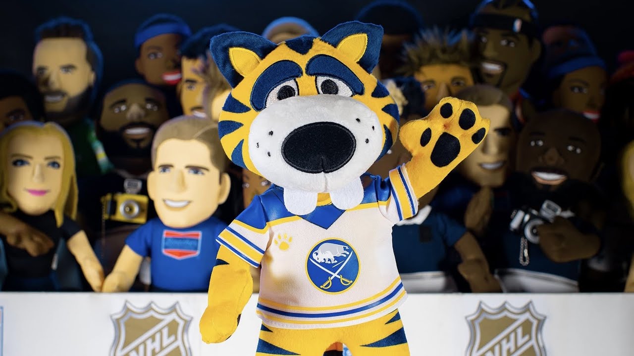 Bleacher Creatures Buffalo Sabres Sabertooth 10" Plush Figure- A Mascot ...