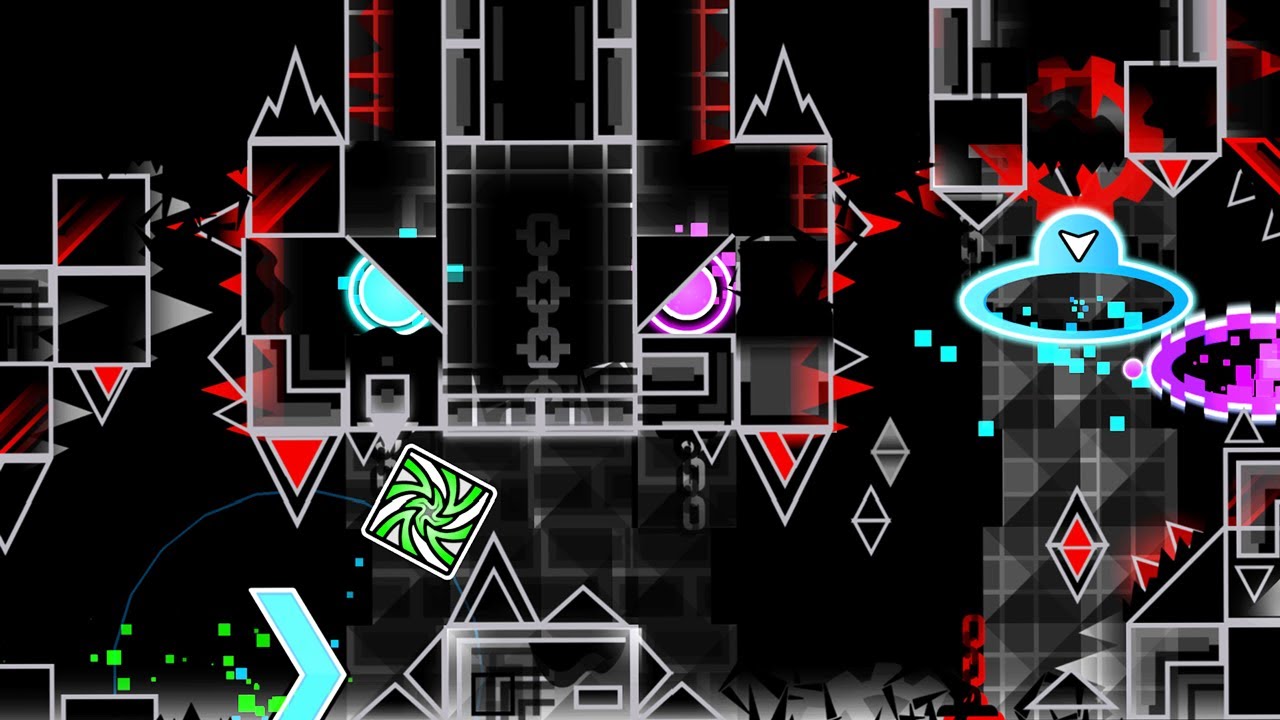 AETERNUS MADE IN 1.9 | "Reternus" by Xerves and more | Geometry Dash 2. ...