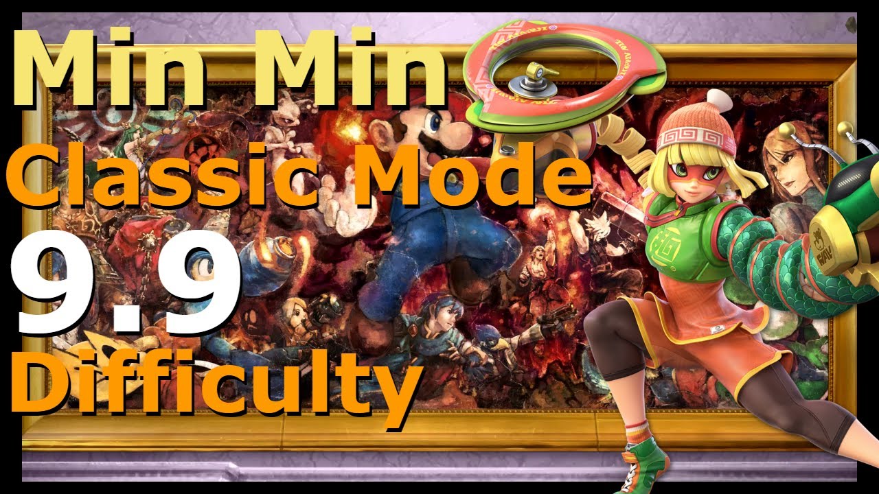 Super Smash Bros. Ultimate - Classic Mode - (9.9 Difficulty) (Min Min ...