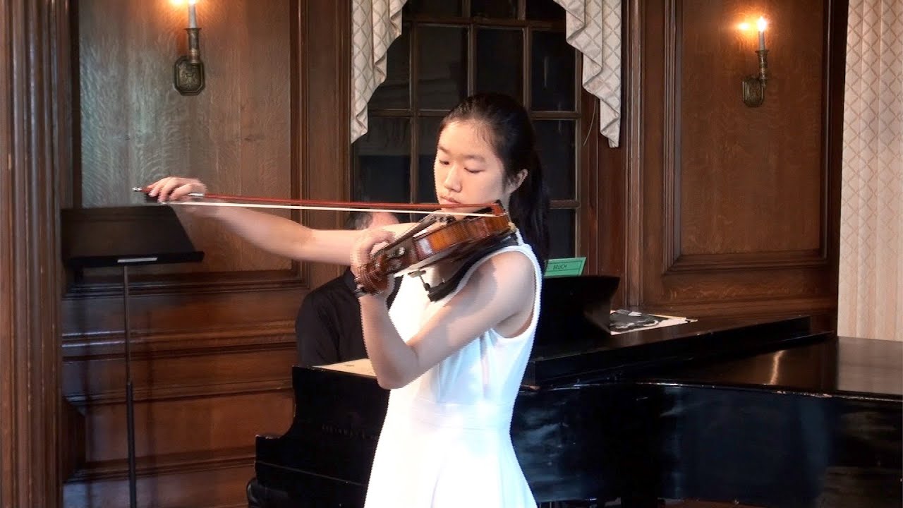 Lya Stern Violin Studio, May 2018, Adeline Yu, Concerto in G Minor, 1st ...