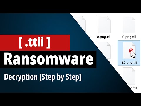 [SOLVED] How To Remove TTII Virus, [ .ttii File Recovery - Step by Step Assistance ]
