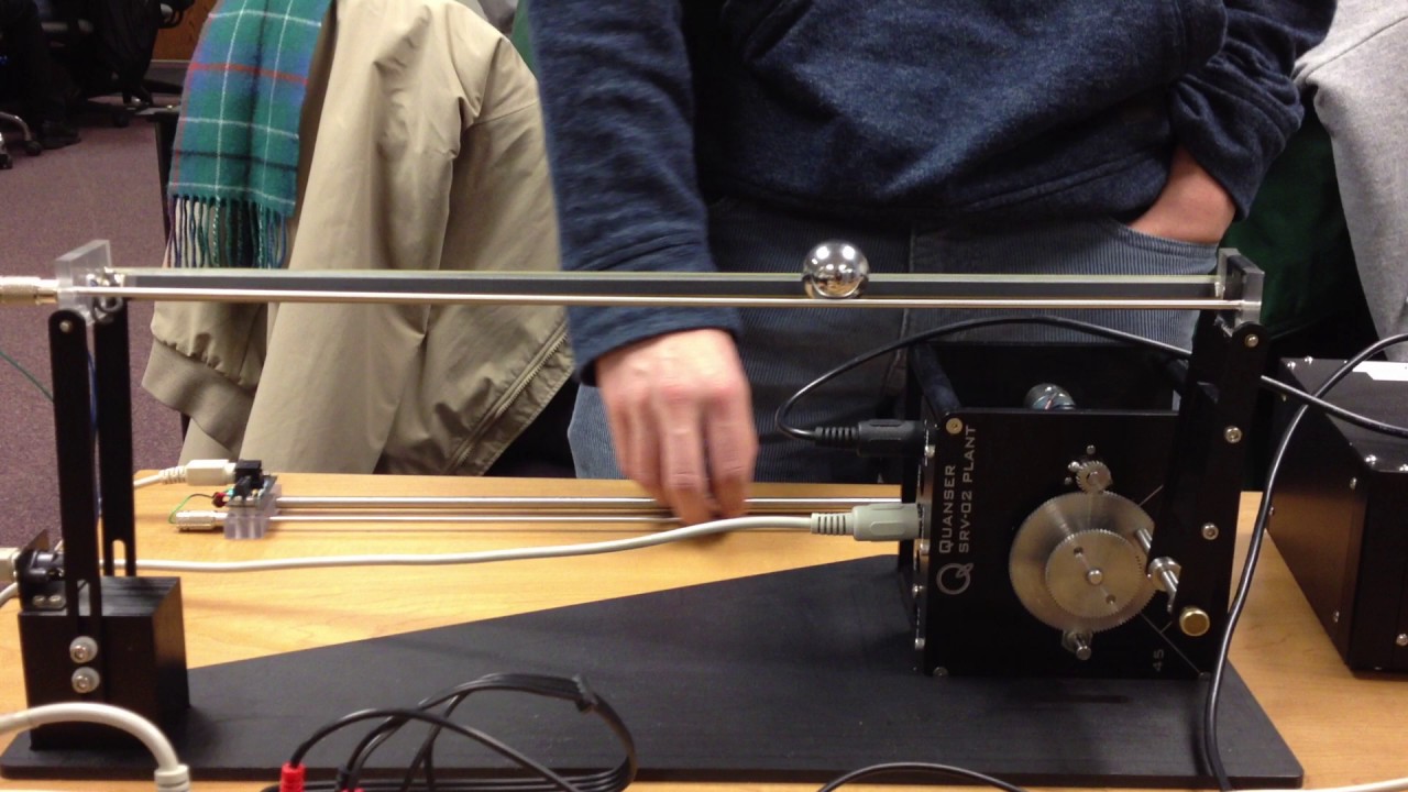 Ball and Beam Controller - YouTube