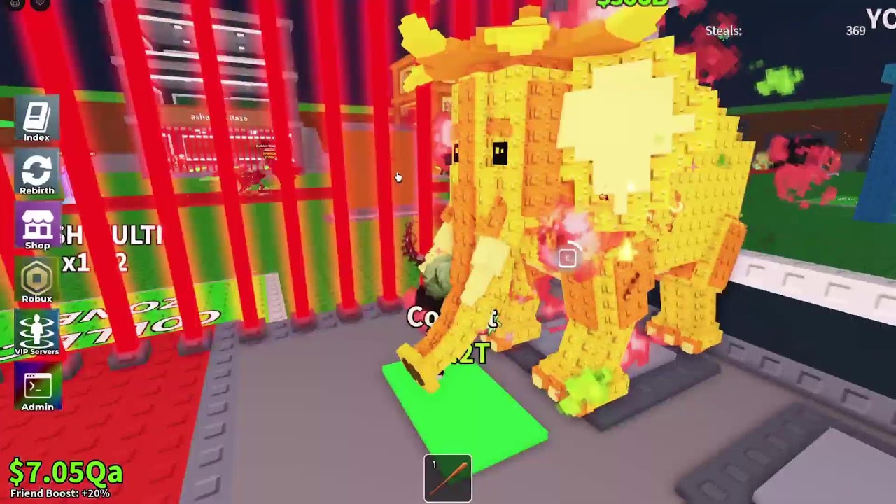 got the gold base in sab and some op brainrots! - YouTube