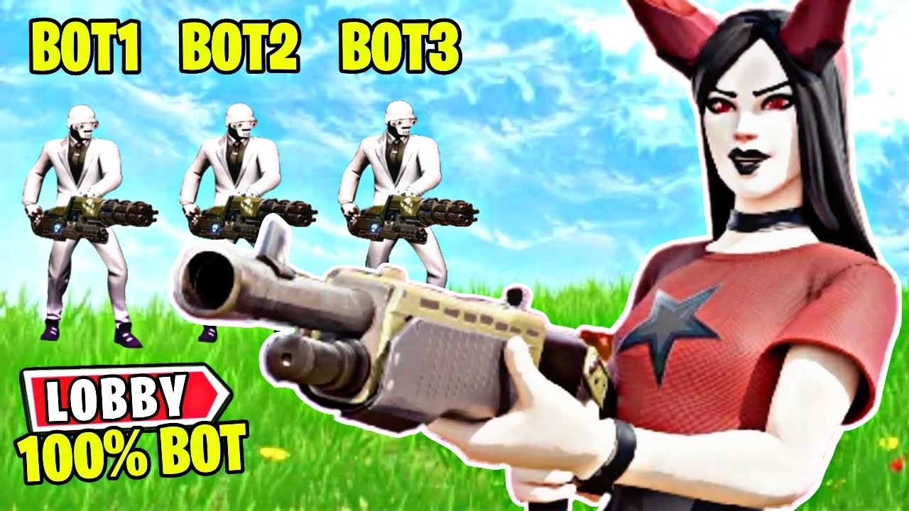 FORTNITE - COMO CRIAR UM LOBBY DE 100% DE BOT PARA FAZER TAREFAS ...