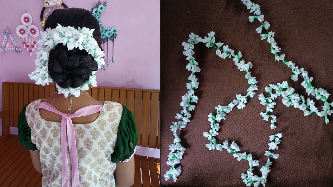Paper Jasmine | Easy paper jasmine flowers | Simple paper Craft | CLOSE ...