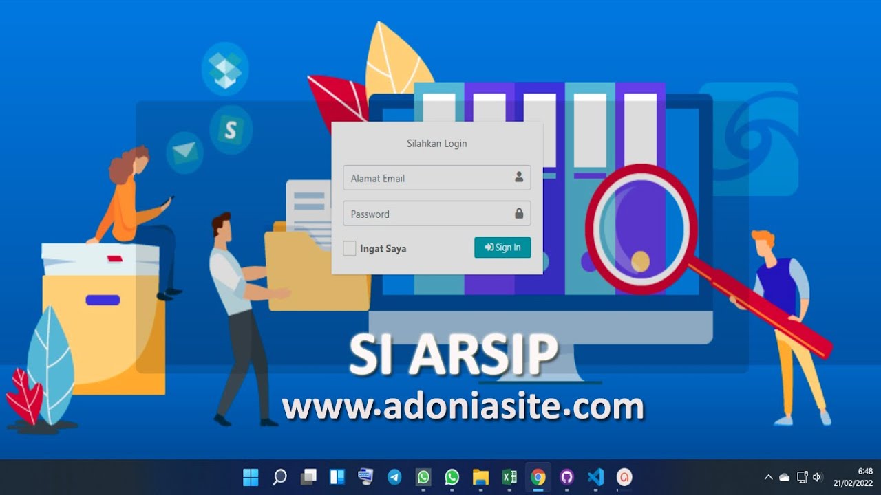 Sistem Informasi E-Arsip - YouTube