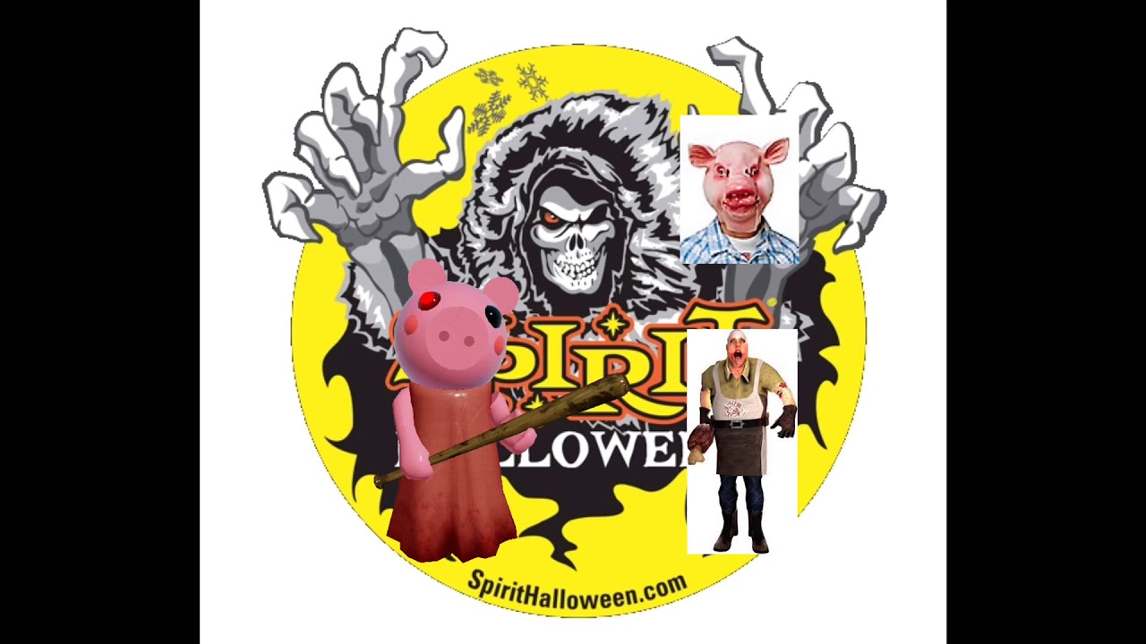 MR. MEAT + PIGGY + SPIRIT HALLOWEEN PIG MASK = THE BUTCHER ...
